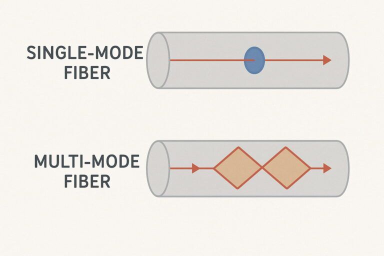 Single Mode vs. Multimode Fiber: What's the Difference? | Moore’s ...